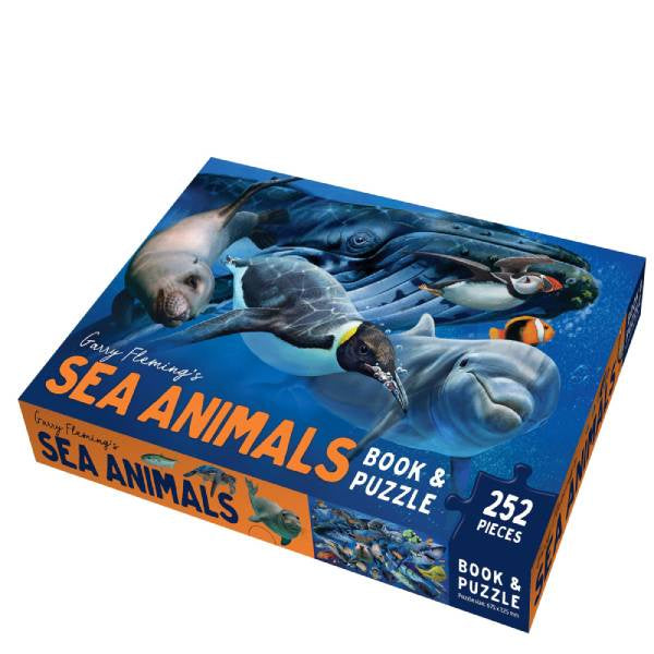 Sea Animals Book and Jigsaw – GoGoKids Toy Shop – Buy Toys | Books ...
