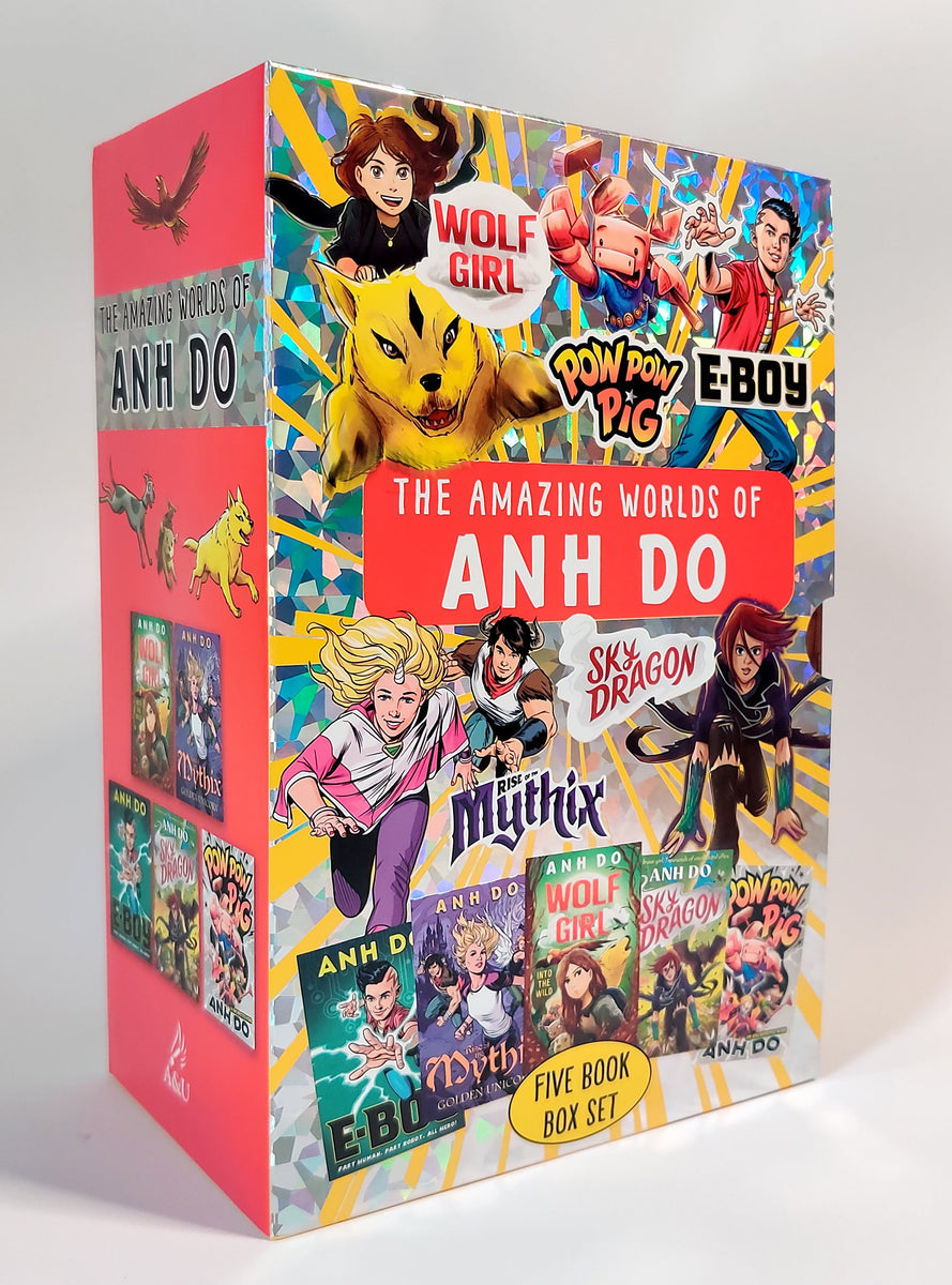 The Amazing Worlds of Anh Do Five Book Box Set (slipcase) – GoGoKids Toy Shop – Buy Toys | Books ...