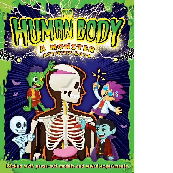 Human Body Monster Activity Book – GoGoKids Toy Shop – Buy Toys | Books ...