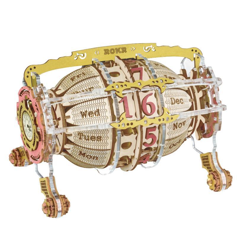 Robotime Mechanical Gears -Time Engine Calendar – GoGoKids Toy Shop ...