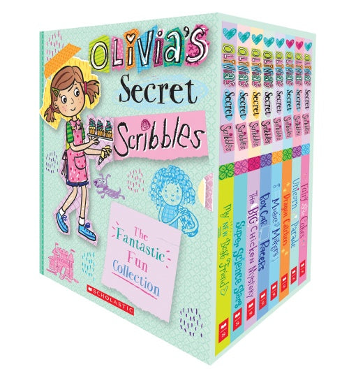 Olivia's Secret Scribbles: the Fantastic Fun 8 Book Collection – GoGoKids Toy Shop – Buy ...