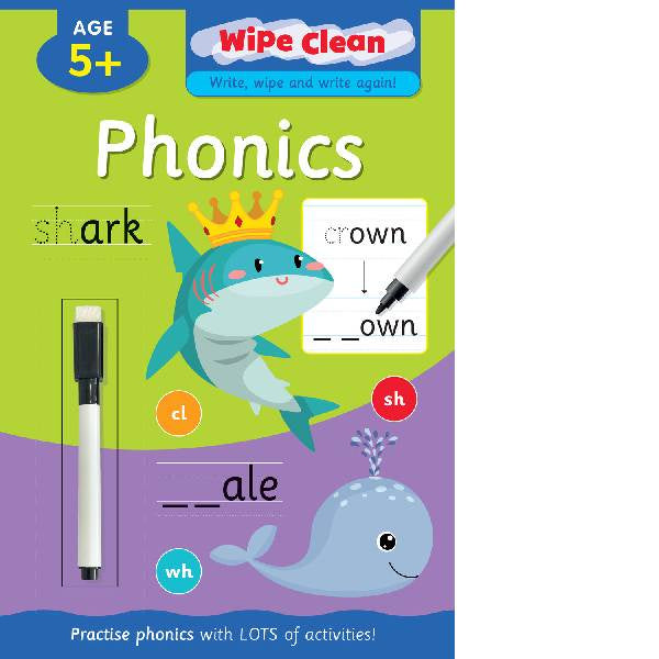 Wipe Clean Phonics – GoGoKids Toy Shop – Buy Toys | Books | Gifts for ...