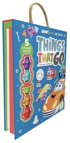 Colourmania On The Go Things That Go – GoGoKids Toy & Book Shop New ...