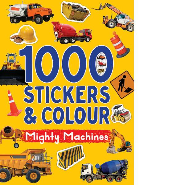 Mighty Trucks 1000 Stickers & Colour – GoGoKids Toy Shop – Buy Toys ...