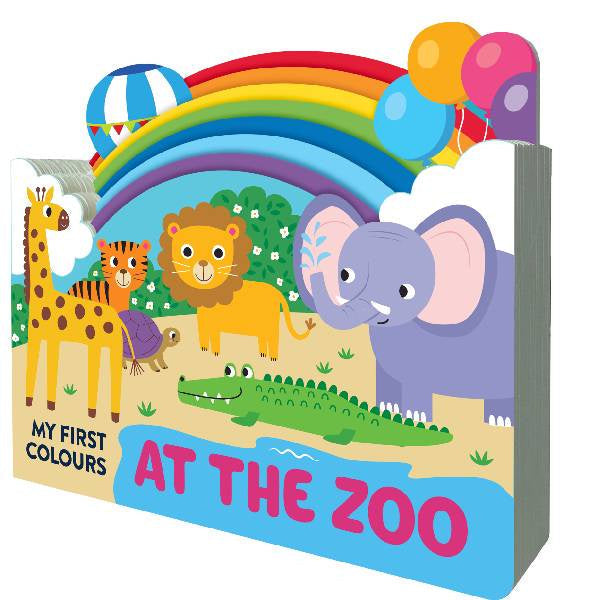At The Zoo Chunky Scene board Book – GoGoKids Toy Shop – Buy Toys ...