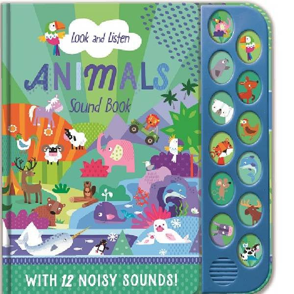 Look And Listen Animals Sound Book – GoGoKids Toy Shop – Buy Toys ...
