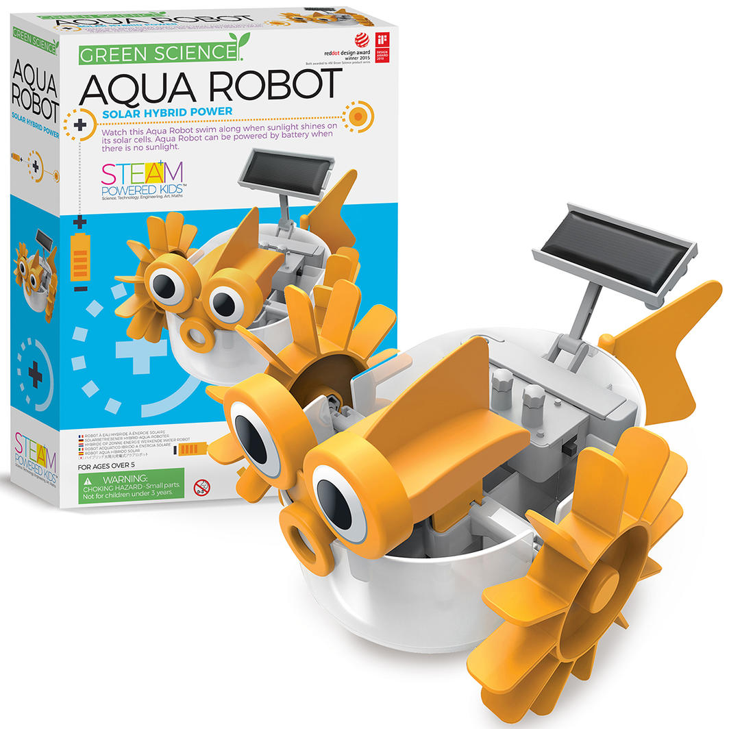 4M Green Science Aqua Robot – GoGoKids Toy & Book Shop New Zealand ...