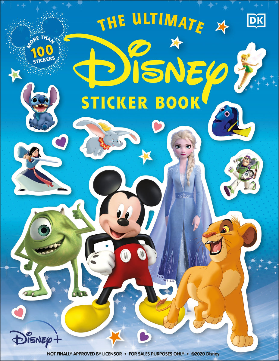 The Ultimate Disney Sticker Book – GoGoKids Toy Shop – Buy Toys | Books ...