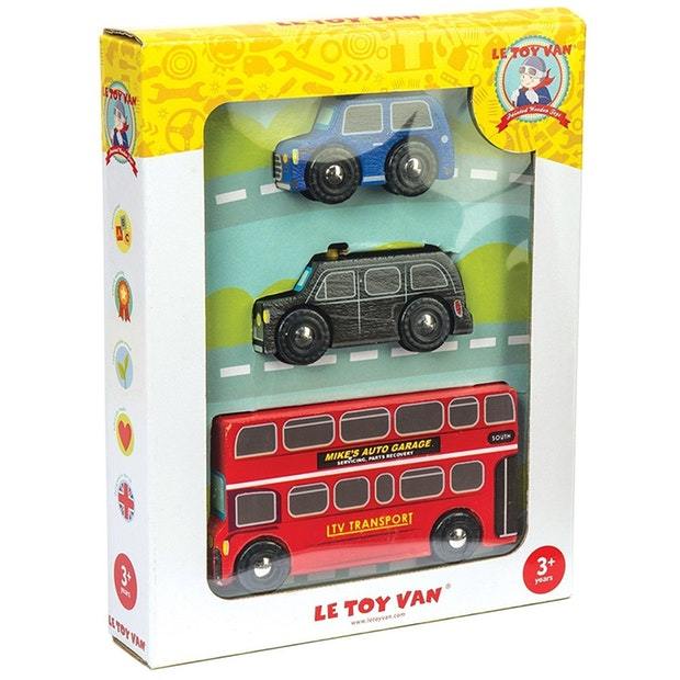 Le Toy Van Little London Vehicle Set – GoGoKids Toy Shop – Buy Toys ...