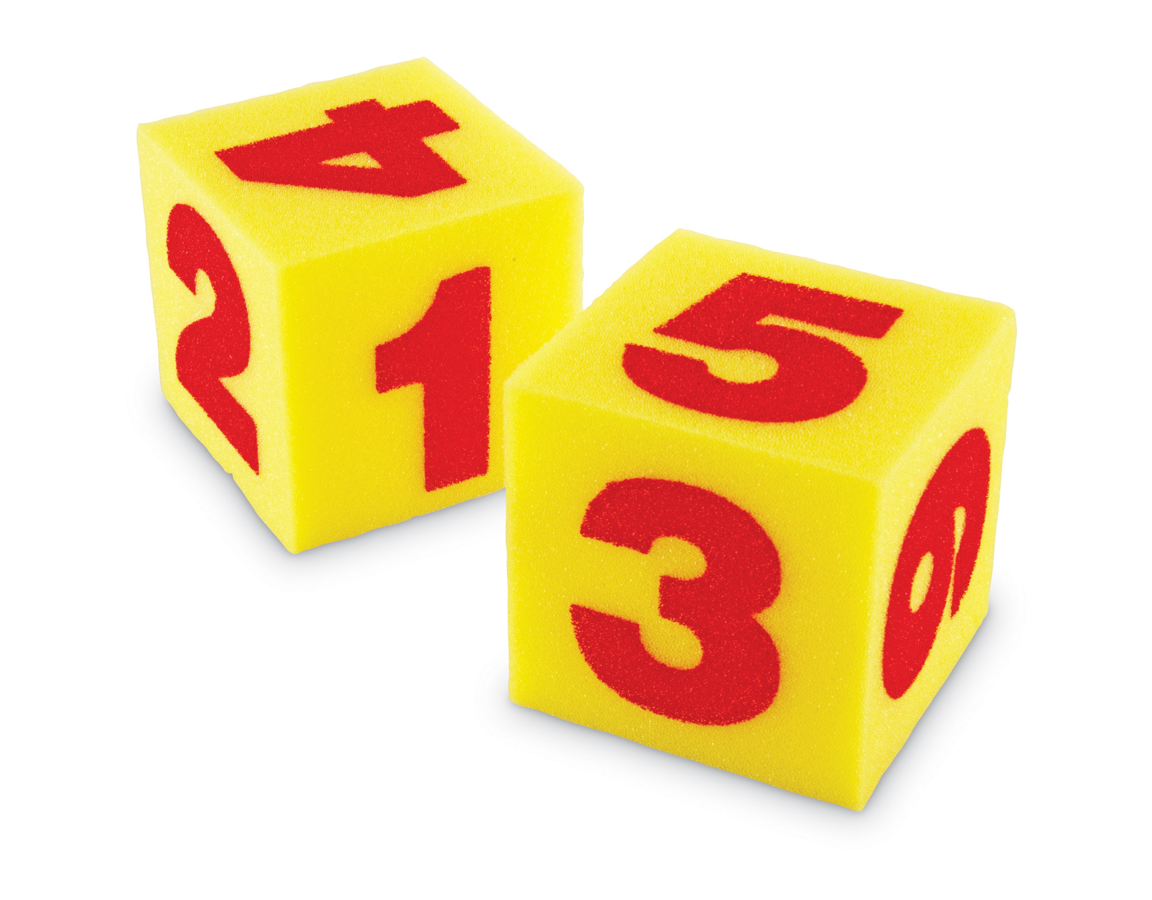 Giant Soft Foam Numeral Cubes by Learning Resources – GoGoKids Toy Shop ...