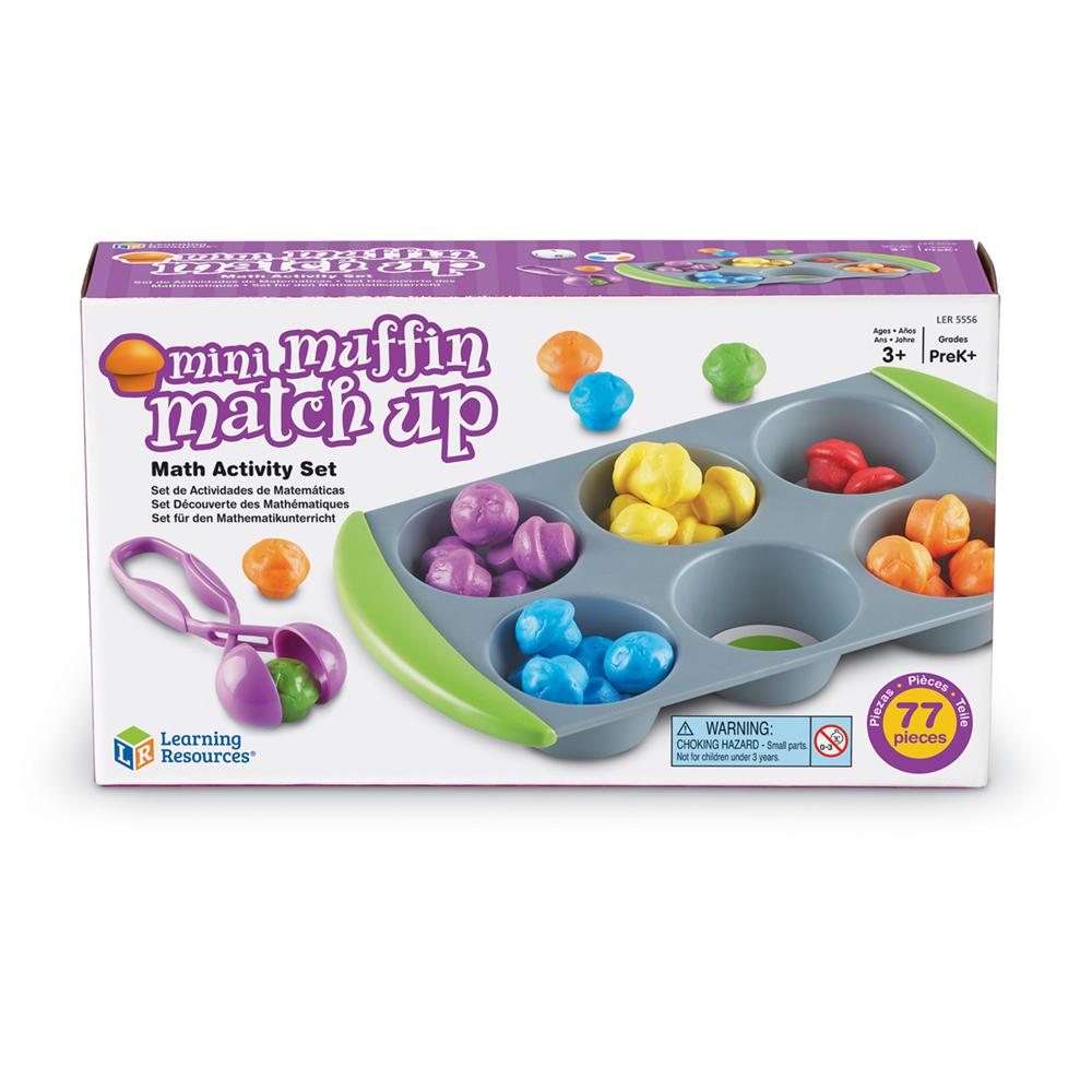 Mini Muffin Match Up Math Activity Set by Learning Resources – GoGoKids ...