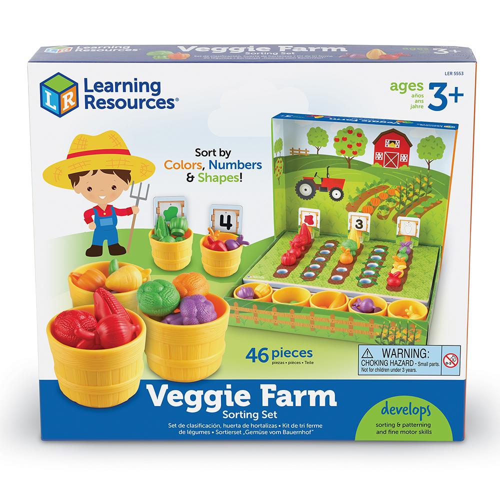Veggie Farm Sorting Set by Learning Resources – GoGoKids Toy Shop – Buy ...