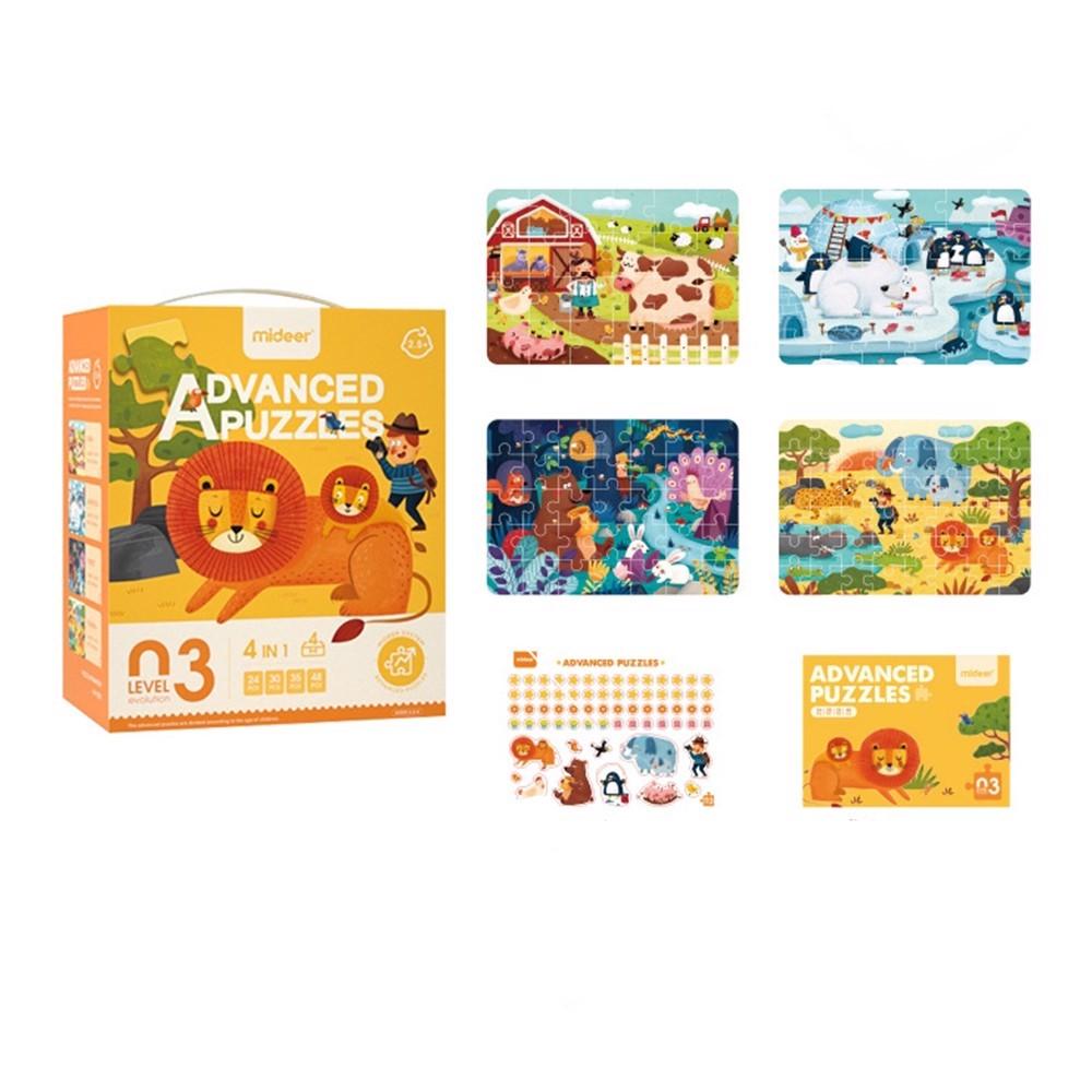 Mideer Advanced Puzzles Level 3 – GoGoKids Toy Shop – Buy Toys | Books ...