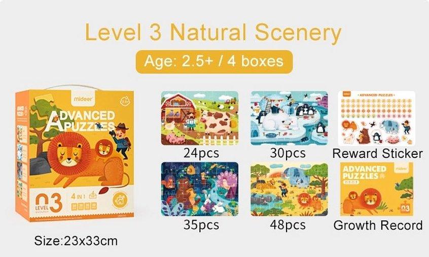 Mideer Advanced Puzzles Level 3 – GoGoKids Toy Shop – Buy Toys | Books ...