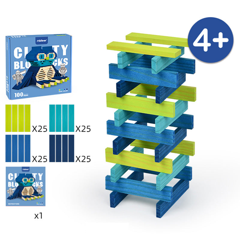 Mideer Wooden City Blocks - Cool – GoGoKids Toy Shop – Buy Toys | Books ...