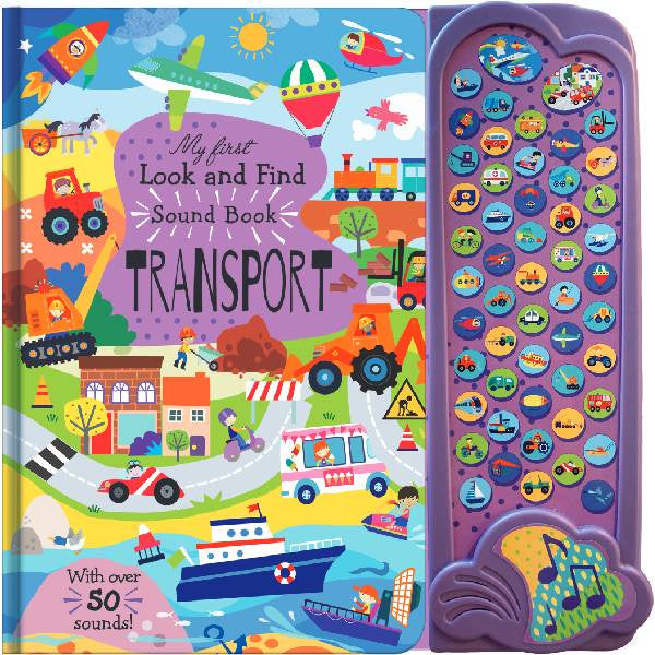My First Look & Find Transport Sound Book – GoGoKids Toy Shop – Buy ...