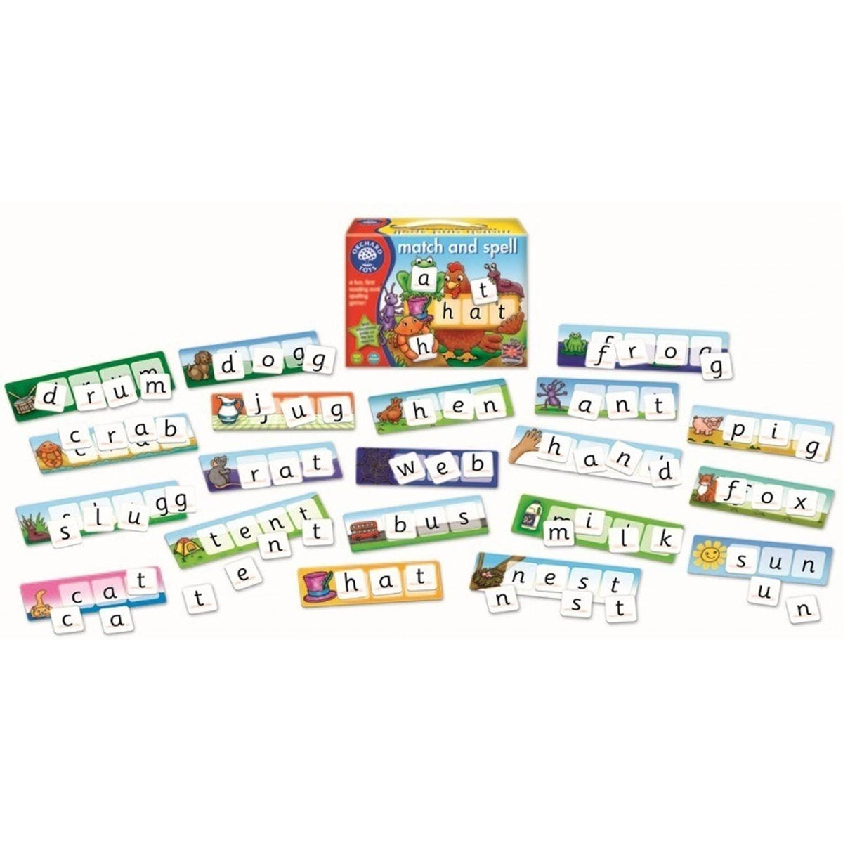 Orchard Toys Match and Spell Game – GoGoKids Toy & Book Shop New ...