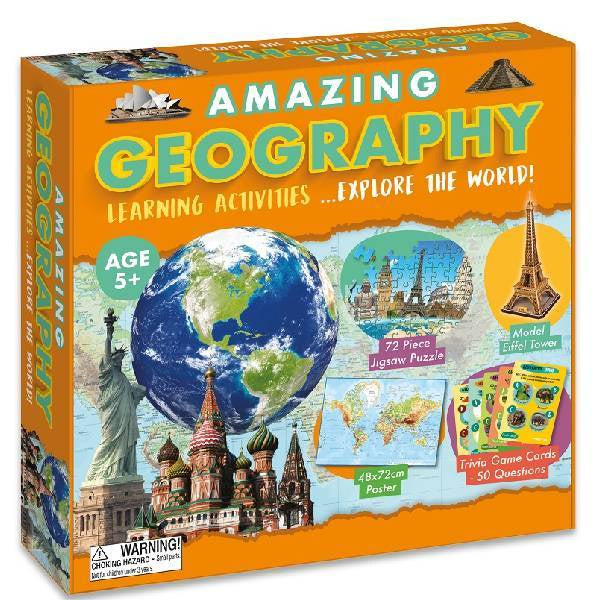 Amazing Geography Activity Boxset – GoGoKids Toy Shop – Buy Toys ...