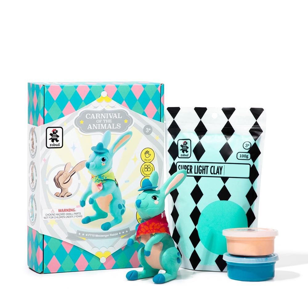 Carnival Of Animals Modelling Clay- Rabbit – GoGoKids Toy Shop – Buy ...