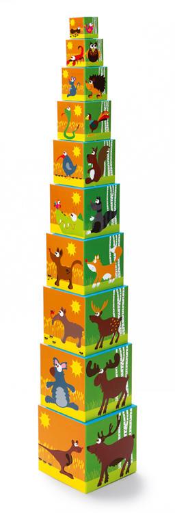 Stacking Tower Animals of the World 10pcs – GoGoKids Toy Shop – Buy ...