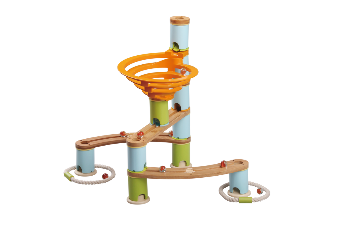 Bamboo Build & Marble Run Basic Set – GoGoKids Toy Shop – Buy Toys ...