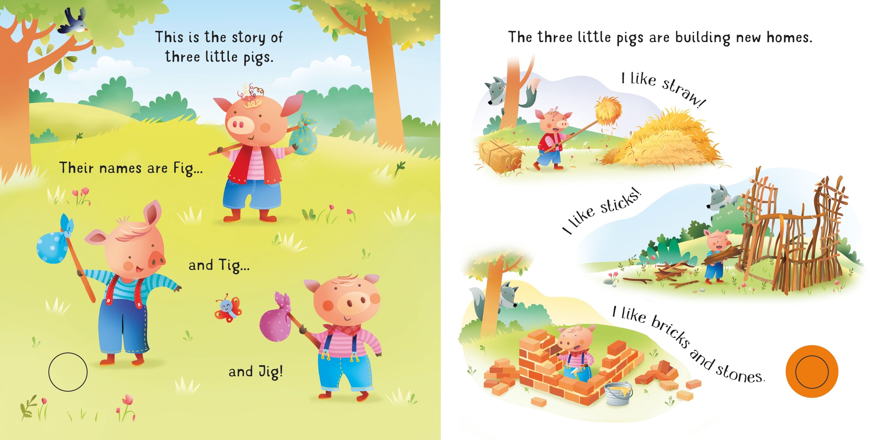 Listen & Read Story Books The Three Little Pigs – GoGoKids Toy Shop ...